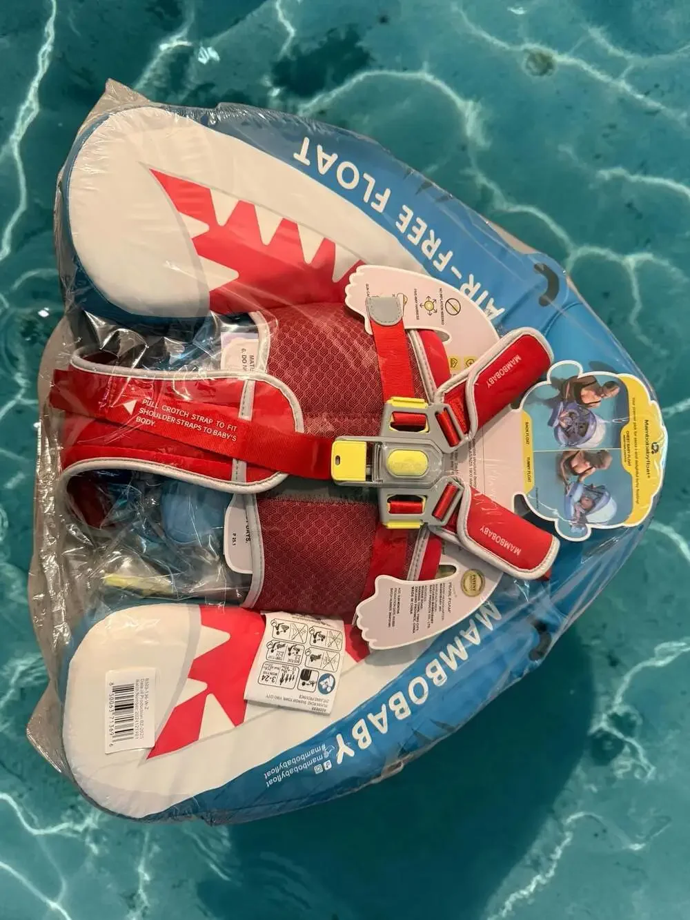 Mambobaby | Other | Mambobaby Airfree Baby Chest Float Shark Design ...